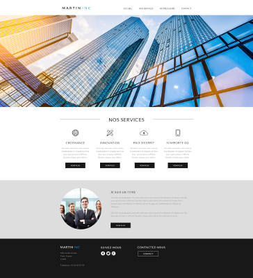 Créer un site d'entreprise